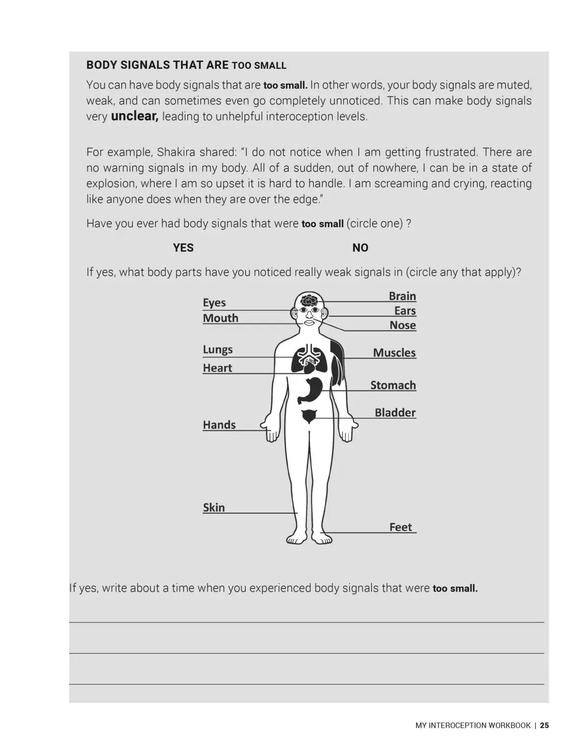 My Interoception Workbook: A Guide for Adolescents, Teens and Adults - Kelly Mahler