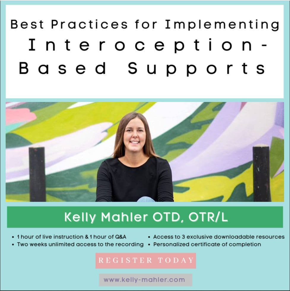 Implementing Interoception-Based Supports | Kelly Mahler Blog