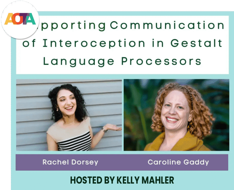 Interoception & Gestalt Language Processing | Kelly Mahler