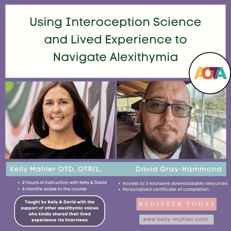 Interoception and Alexithymia | Kelly Mahler